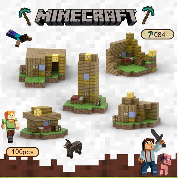 Характеристики Магнитные строительные блоки Minecraft, 160 видов узоров ...