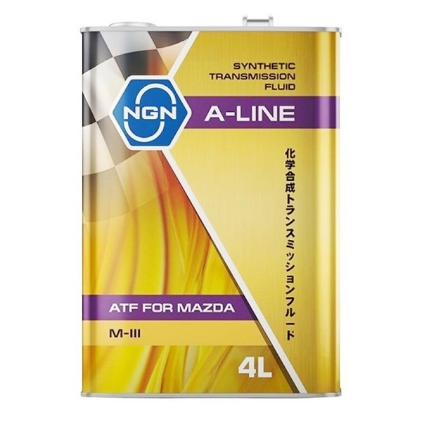 Жидкость для АКПП Mazda ATF-M-III 4L купить c доставкой на OZON по ...