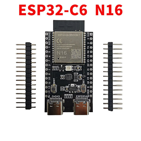 ESP32-C6-N4/N8/N16 Плата для разработки ESP32C6 Минимальная системная плата ESP32 Core Board ...