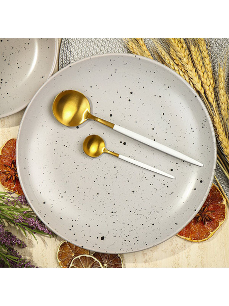 Тарелка DANIKS, Керамика, диаметр 27 см - купить по низким цене в интернет-магазине OZON ...