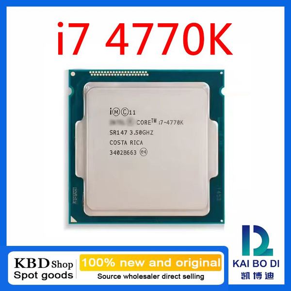 i7 4770k Стопроцентно оригинальный чип i7 4770k - купить с доставкой по ...