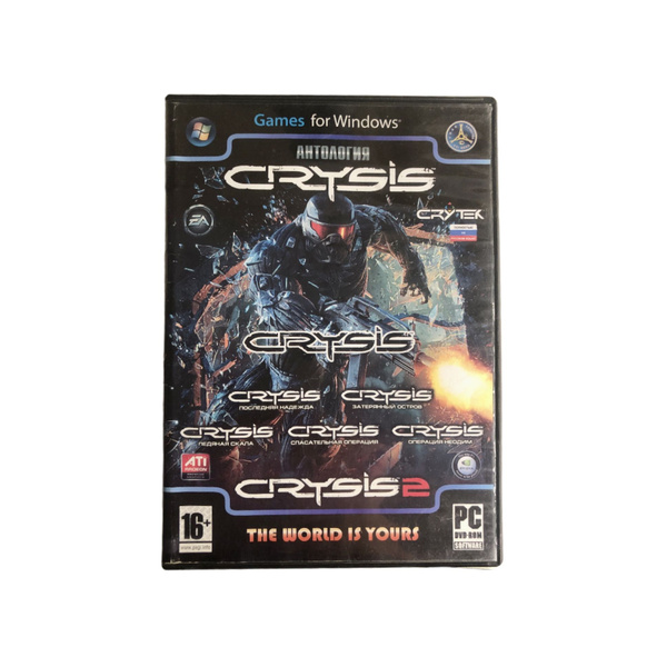 Игра Игра PC DVD-Rom Crysis 1,2 Антология (Shooter / Стрелялка, Crytek ...