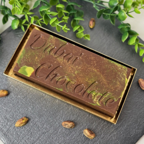 Дубайский шоколад с фисташковой пастой (большой) - купить с доставкой ...