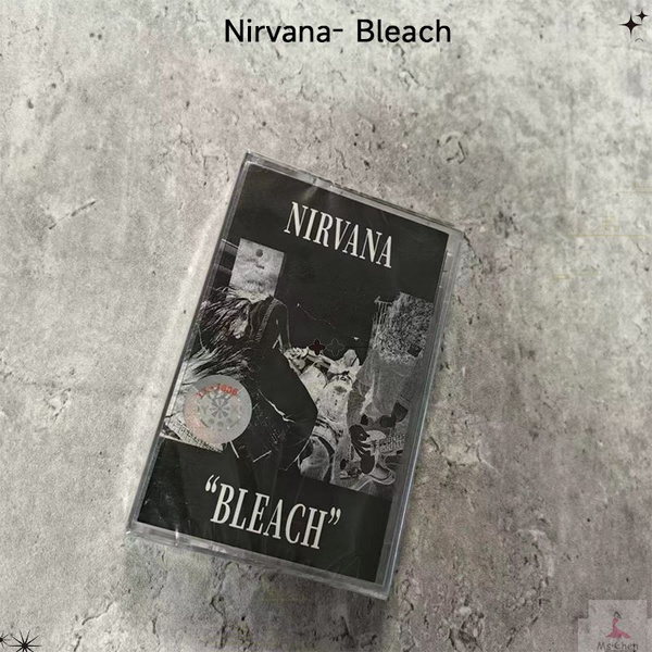 Audio MC (кассета) Музыкальный диск,Nirvana - Bleach,Кассета с Магнитной Лентой,аудиокассета ...