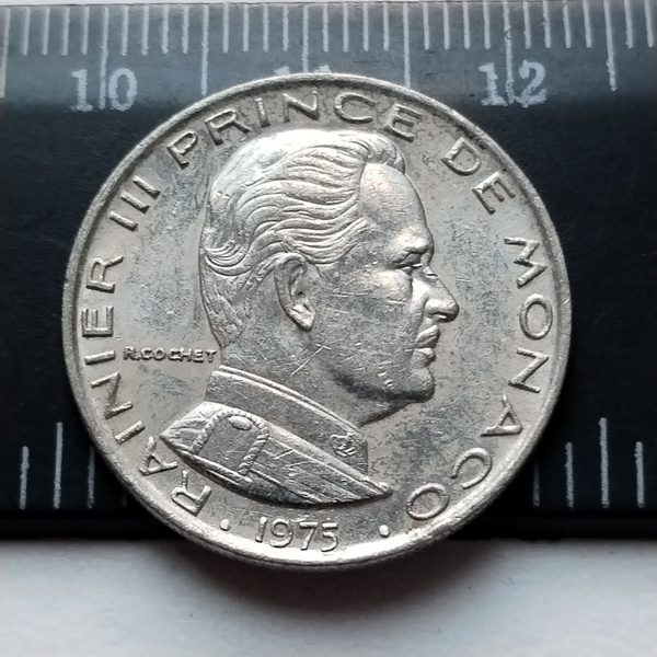 Монако 1 франк 1975. Редкая монета, тираж 180.000шт. XF купить на OZON по низкой цене (1717976426)