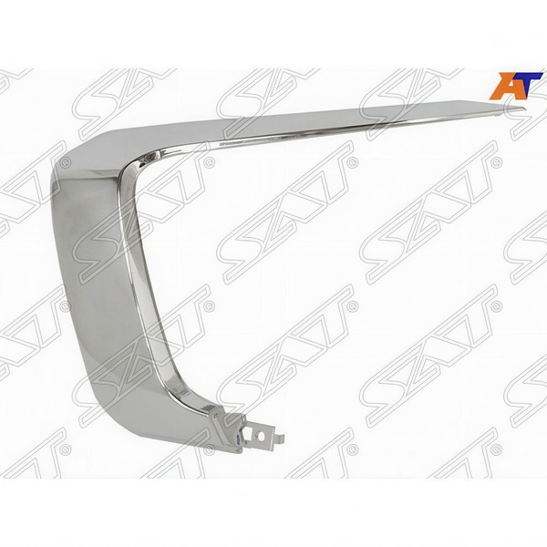 Молдинг бампера левый, хром для Мицубиси Паджеро Спорт 2015-2021 ...