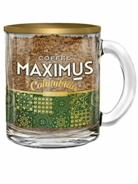 MAXIMUS Кофе растворимый Сублимированный 70г. 1шт. купить на OZON по ...