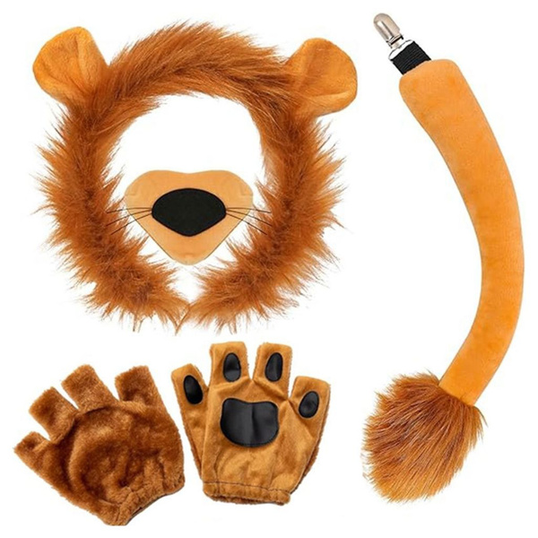 Lion cos dress up suit-большой комплект из пяти частей lion купить на ...