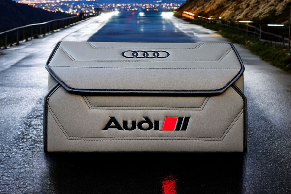 Органайзер в багажник автомобиля Audi / Авто-бокс серый / 50*30*30см ...