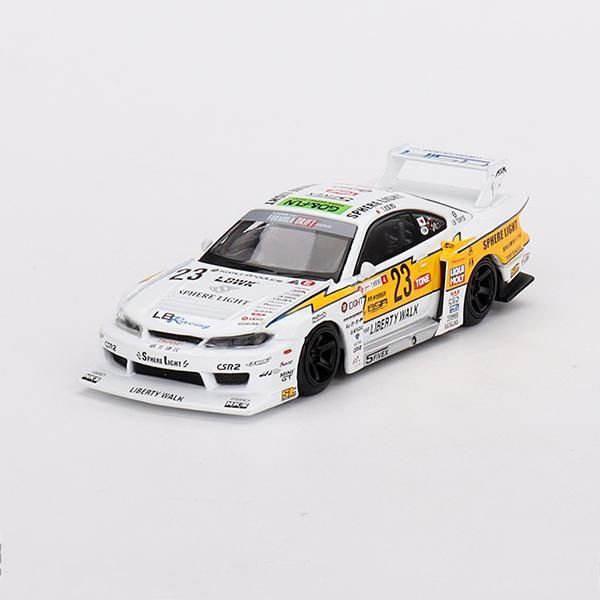 Машинка MINI GT 1/64 Nissan LB-Super Silhouette S15 SILVIA #23 2022 ...