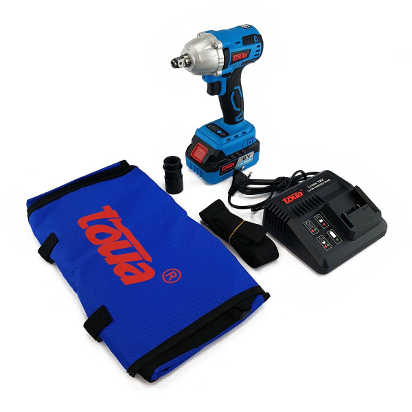 Аккумуляторный ударный шуруповерт-гайковерт 18V Toua DBLW180 купить на OZON по низкой цене ...