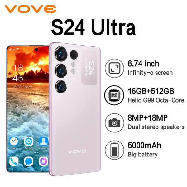 Характеристики vove Смартфон Новая смартфонная система Vove Galasy S24 ...