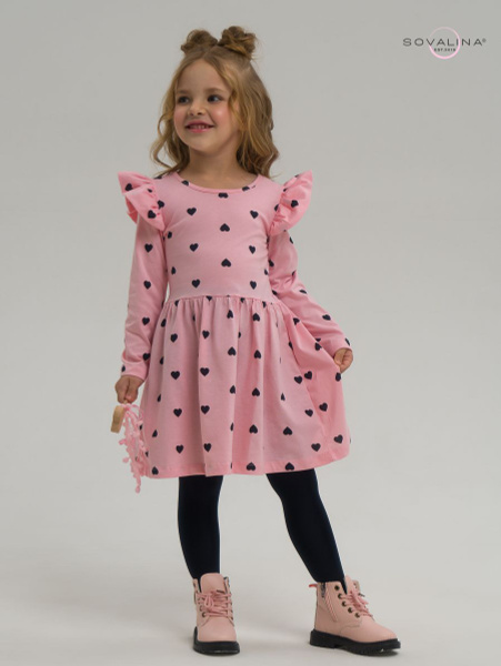 Платье для девочки SOVAlina, Девочки, На любой сезон, размер 110 ...