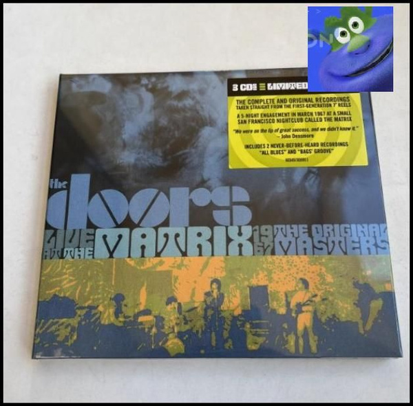 CD совершенно новый Двери The Doors Live At The Matrix 1967, 3CD ...