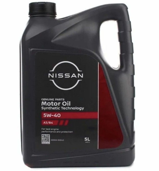 Масло моторное Nissan 5W-40 Синтетическое - купить в интернет-магазине ...