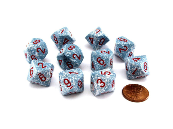 Набор кубиков Dice Set Spec Air D10 (10) купить на OZON по низкой цене ...