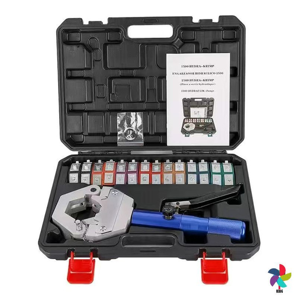 Гидравлический кримпер для обжима шлангов автокондиционеров VR-7842 ...