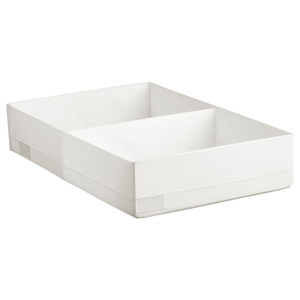 STUK Ящик с отделениями, белый, 34x51x10 см, IKEA купить на OZON по ...