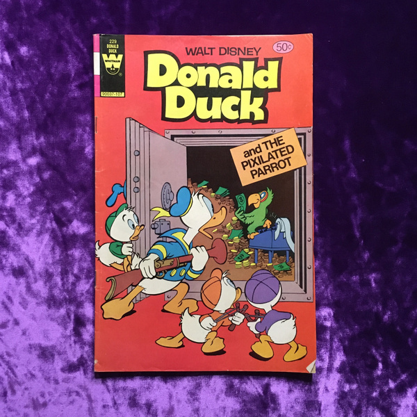 Walt Disney Donald Duck. The Pixilated Parrot. No 229 JUL 1981 ...