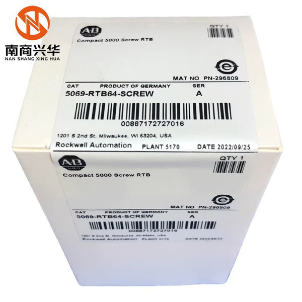 Новый оригинал Модуль ПЛК Allen-Bradley 5069-RTB64-SCREW купить на OZON ...