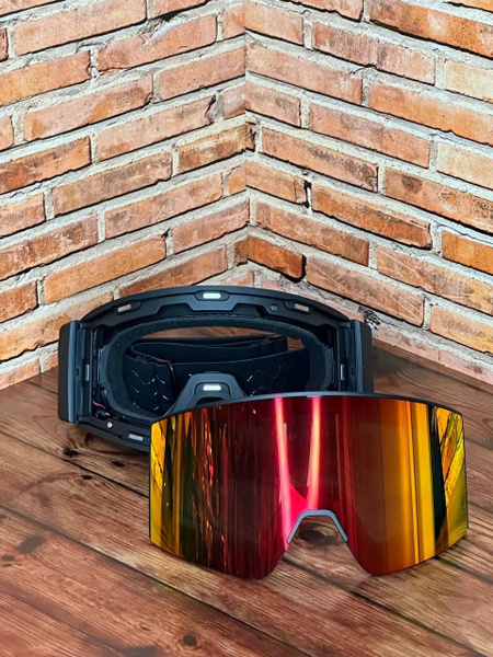 Scout Очки с подогревом Vision-X Heated Goggles Black, Red lens купить ...