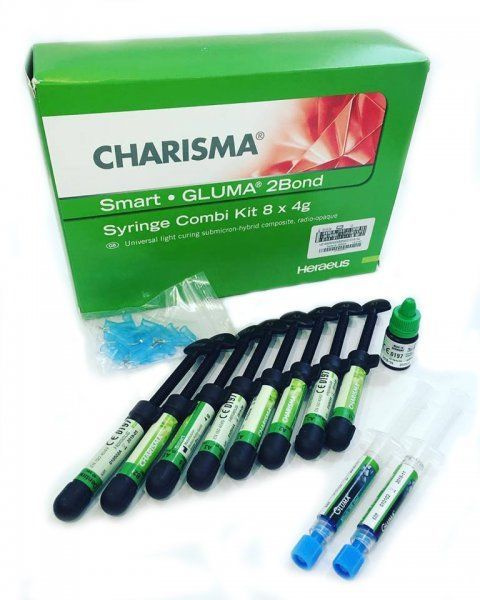 Харизма Смарт Набор (8 шприцев + Бонд+Протравка) Charisma Smart Каризма, gradia пломбировочный ...