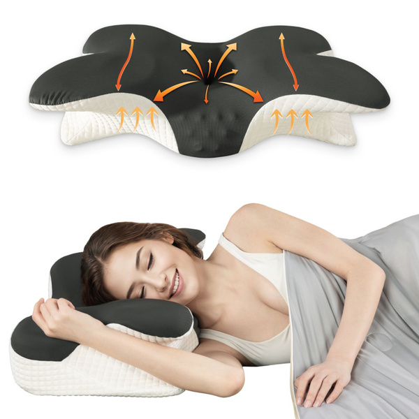 Ортопедическая подушка 40x62см, высота 10 см купить на OZON по низкой ...