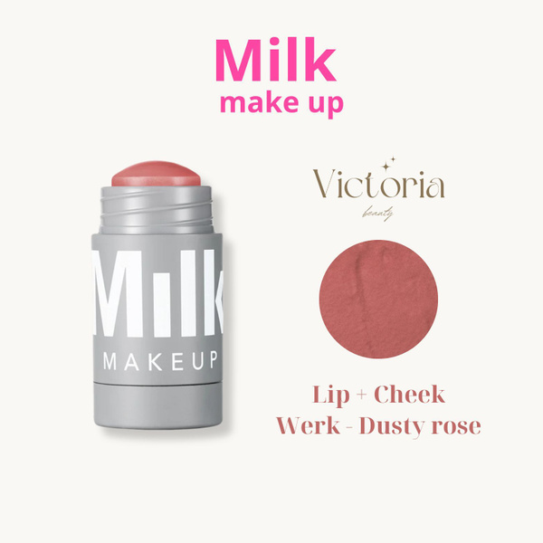 Кремовые румяна 2 в 1 МИНИ-ФОРМАТ Milk makeup Lip+Cheek 2-in-1 cream ...