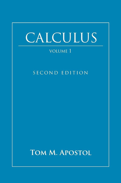 Calculus, Vol. 1/2 Tom M. Apostol купить на OZON по низкой цене ...