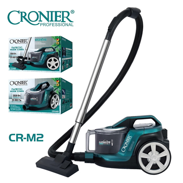 Пылесос CRONIER CR-M2 для дома 3500 Вт / Пылесос бытовой со стаканом для сухой уборки купить на ...