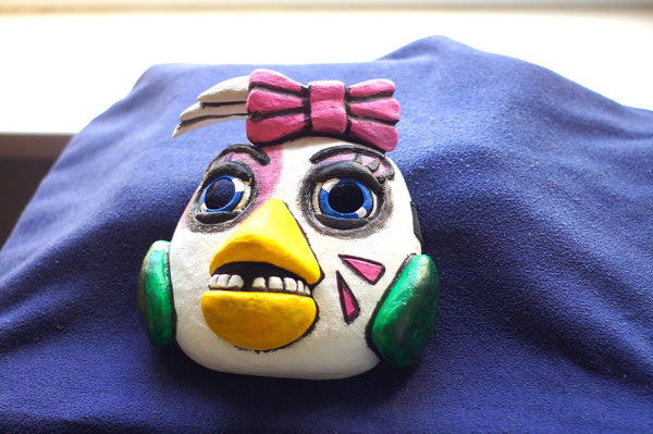 Маска Чика ГлэмРок fnaf Фнаф Пять Ночей у Фредди (FNAF Chica GlamRock ...