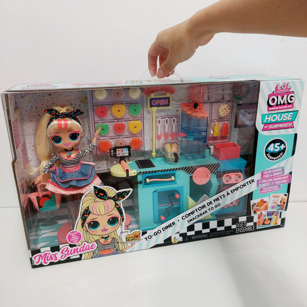 LOL Surprise OMG To Go Dinner Кукла ЛОЛ Закусочная Кафе купить на OZON ...