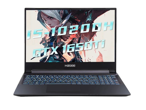 Игровой ноутбук Hasee Z8 Intel Core i5-10200H 16 ГБ 16 ГБ, черный купить c доставкой на OZON по ...