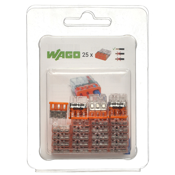 Клеммы WAGO 2273-203 в блистерной упаковке 25 шт 2273-203/25 Оригинал ...