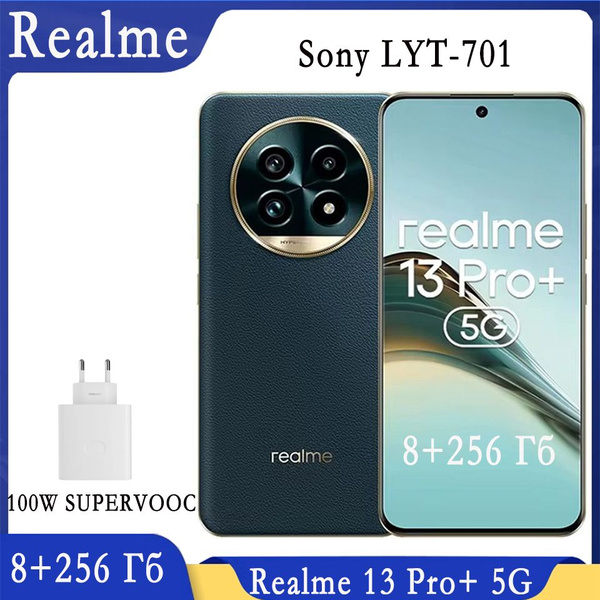Характеристики realme Смартфон Realme 13 Pro+ 5G NFC OTA Русский Sony LYT-701 Android 14 Google ...