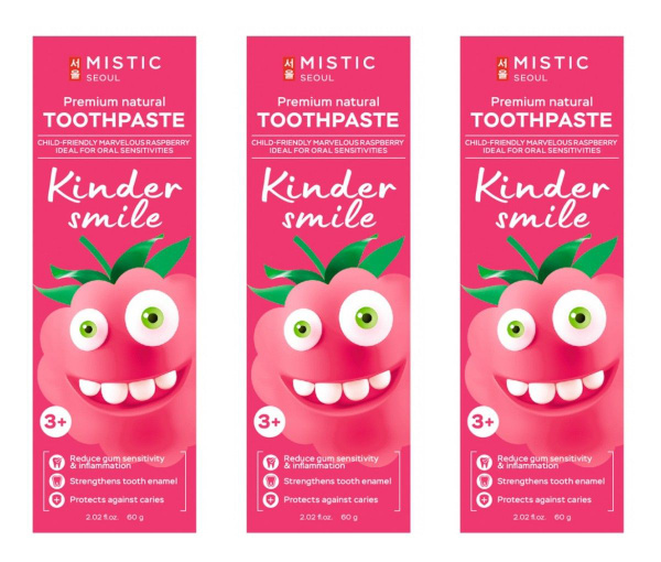 MISTIC Натуральная детская зубная паста Premium Natural Toothpaste ...