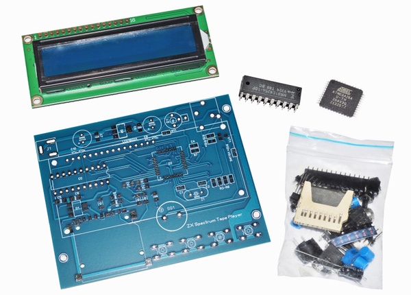 Эмулятор ZX магнитофона к ZX Spectrum (Blue) DIY купить на OZON по ...