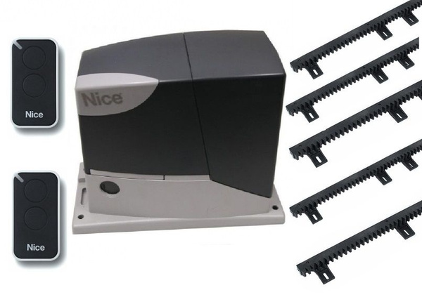 Nice RD400KCE(5P) бесшумный комплект привода для откатных ворот с нейлоновой рейкой купить на ...