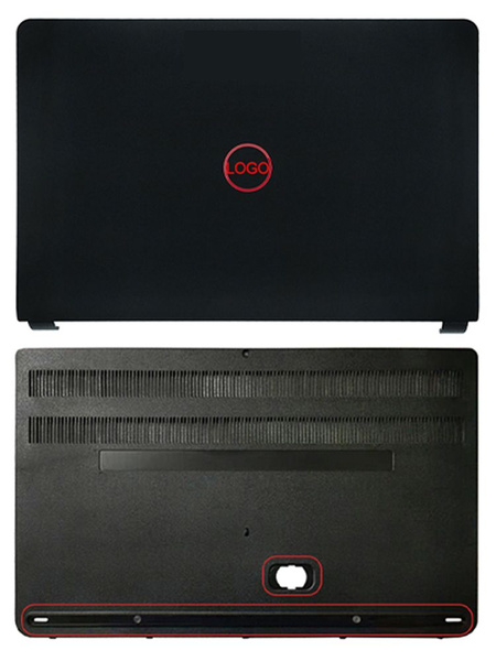 Защитный чехол для корпуса ноутбука Применяется к моделям Dell Inspiron ...