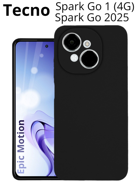 Чехол для Tecno Spark Go 1 4G, Tecno Spark Go 2025 (Текно Спарк Го 1 4G, Го 2025) тонкий с ...