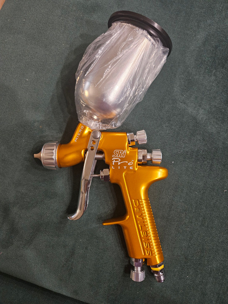 Краскопульт Devilbiss SRI PRO LITE TE5 дюза/сопло 0,8 купить на OZON по ...