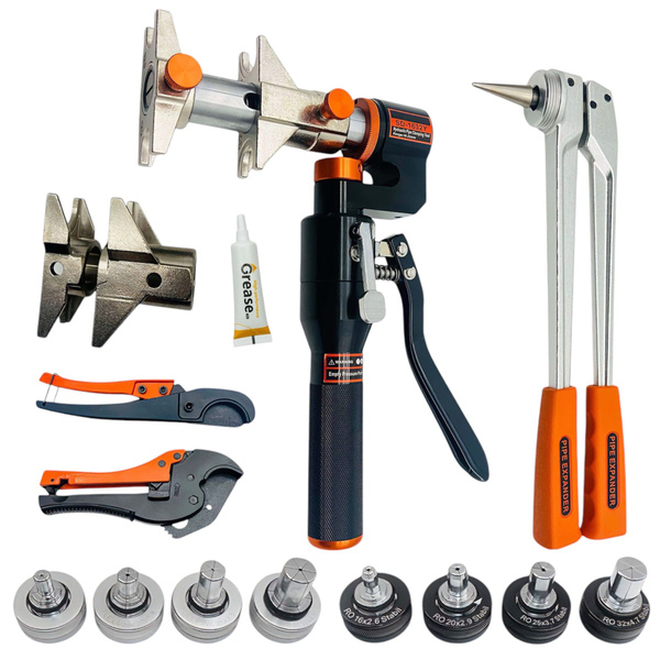 опрессовочник гидравлический инструмент пресс для труб REHAU PEX FLEX ...