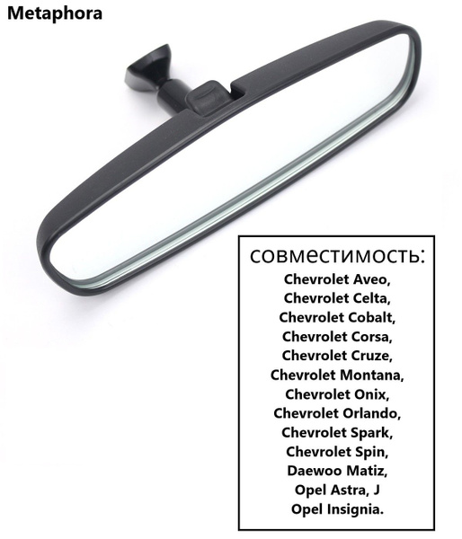 Зеркало заднего вида Opel, Chevrolet купить c доставкой на OZON по ...