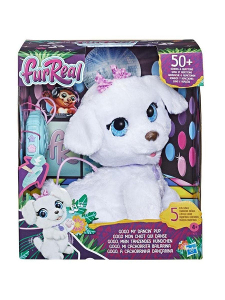 Hasbro FurReal Friends GoGo My Dancin' Pup,Интерактивная плюшевая ...
