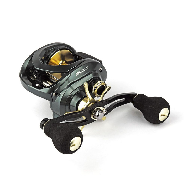 Катушка Nautilus monster pike, Мультипликаторная, 301, Боковой фрикцион ...