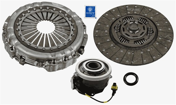 Комплект сцепления MB Actros MP4/MP5 (диск+корзина+выжимной) 3400710075 SACHS купить на OZON по ...