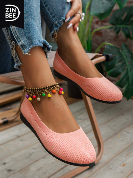 Балетки Женский ZinBee, размер 39 купить c доставкой на OZON по низкой цене (1911503948)