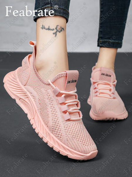 Кроссовки Женский Feabrate Софт Бег, размер 39 R (средняя) Лето Шнурки купить c доставкой на ...