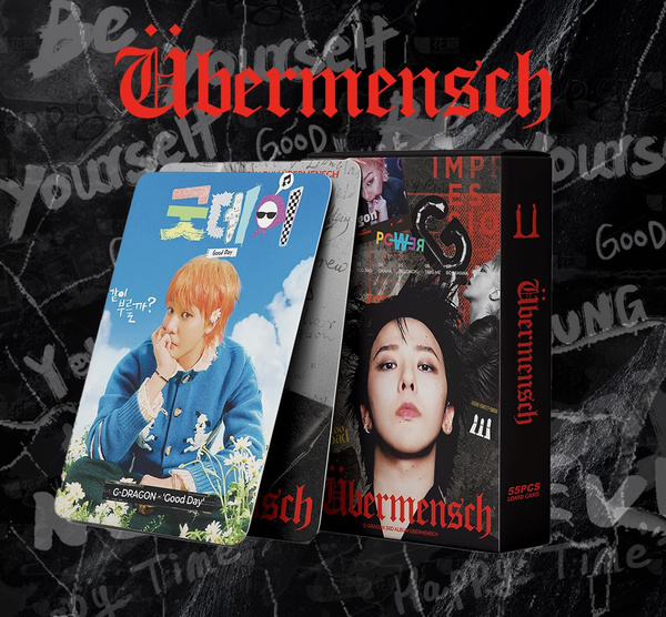 VOFIRROB 55 шт. G-DRAGON LOMO Card bermensch Album 2025 Альбом Плакат ...