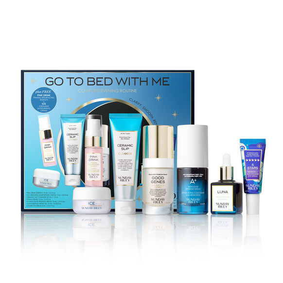 Набор для ухода за кожей Sunday Riley Go to Bed with Me Complete ...